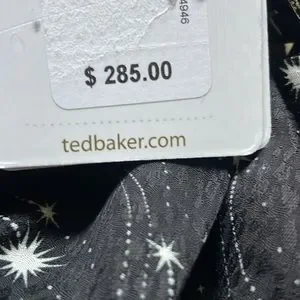 Ted Baker London | Dresses | Ted Baker Gemini Black Mini Dress | Poshmark